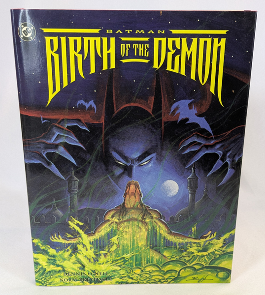 Batman: Birth of the Demon HC w/DJ (DC, 1992) - Vintage - First Printi ...